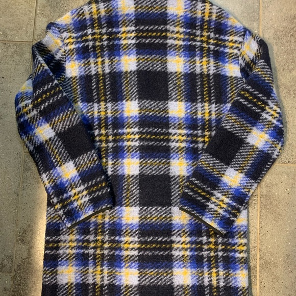 Wilfred | Jackets & Coats | Wilfred Free Aritzia Off Duty Plaid Wool Cocoon Jacket Size N Nwot ...
